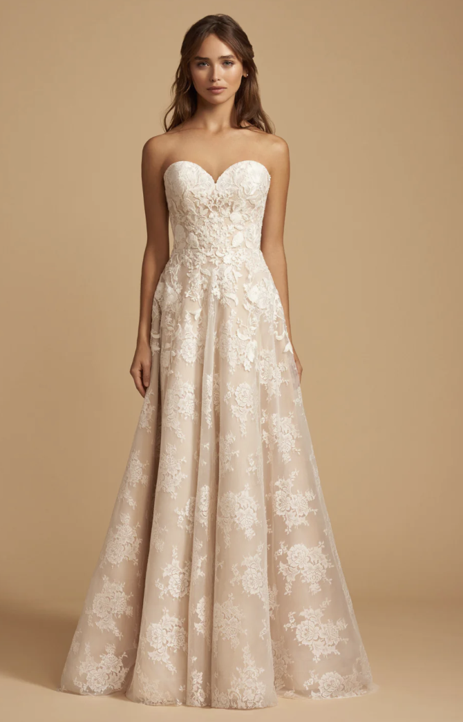 Consignment Gowns | Dearly Consignment Bridal - Rori 7851 Ti Adora ...